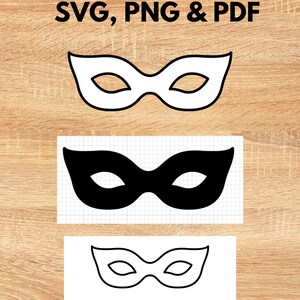 Mask SVG, Printable Masks, Kids Masks, Printable Kids Mask Masquerade ...