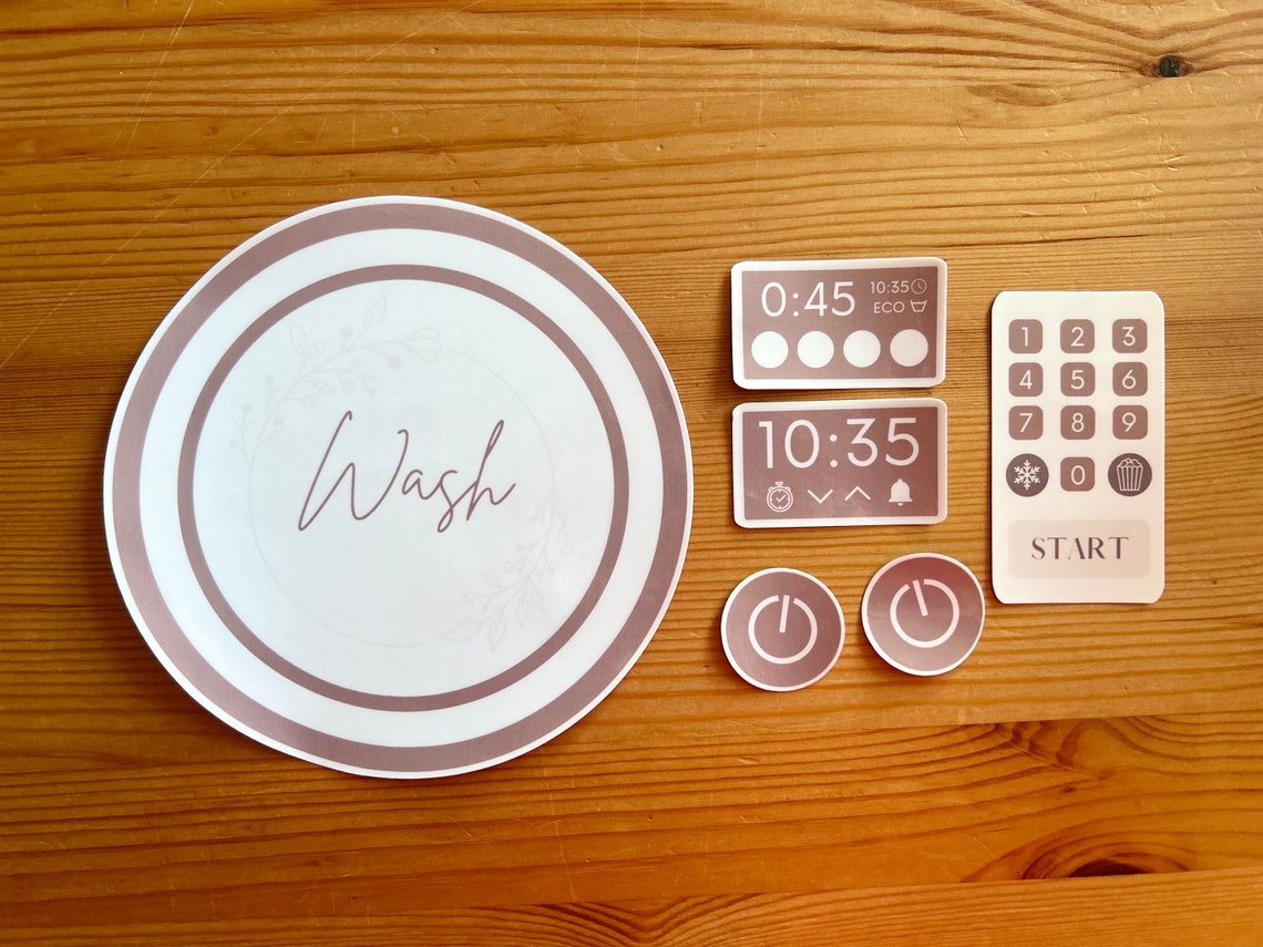 Decal for IKEA Duktig, Play Kitchen Sticker Play Kitchen Stove Sticker ...