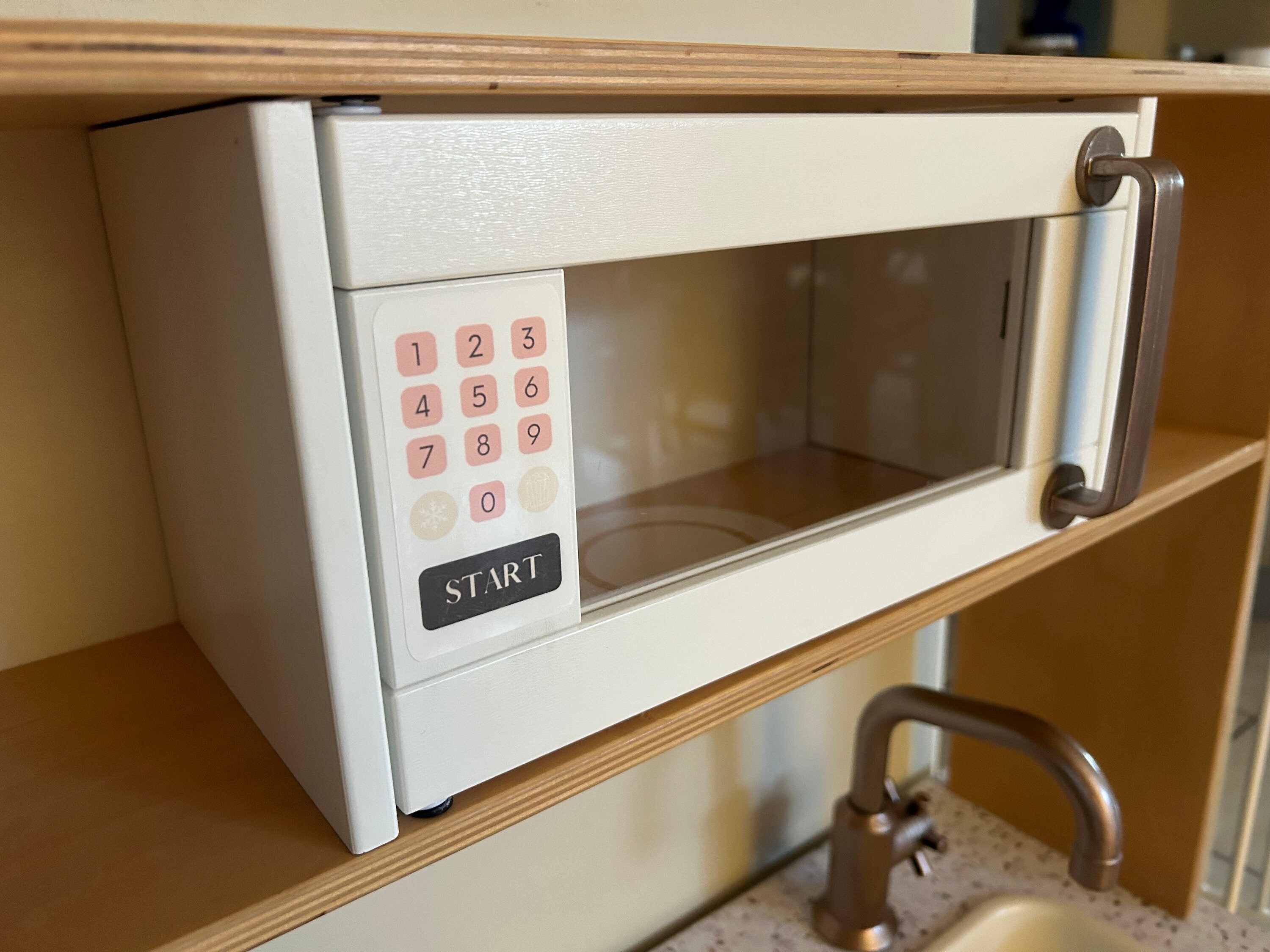 Microwave Decal for Play Kitchen Microwave Sticker Play - Etsy Australia