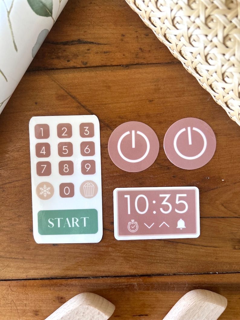 Dishwasher Sticker Play Kitchen Decal for Play Kitchen Sticker Play ...