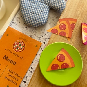 Play Food Printables, Play Kitchen Printable Pretend Play Food for Kids ...