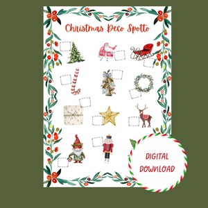 Printable Christmas Activity Pack for Kids Fun Holiday Games Printable ...