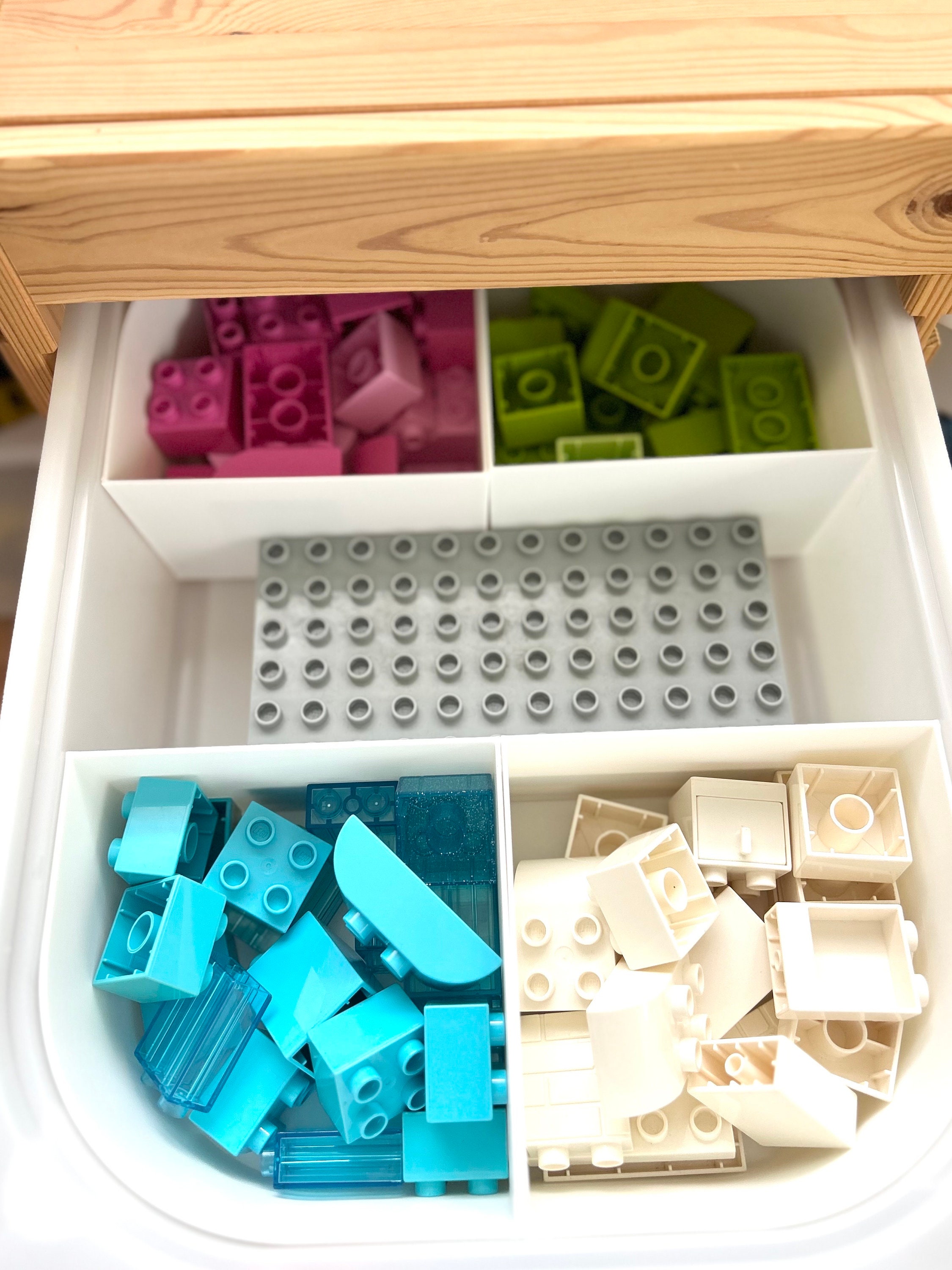 Lego Storage Trofast Toy Storage Toy Organisation Flisat Insert Lego ...