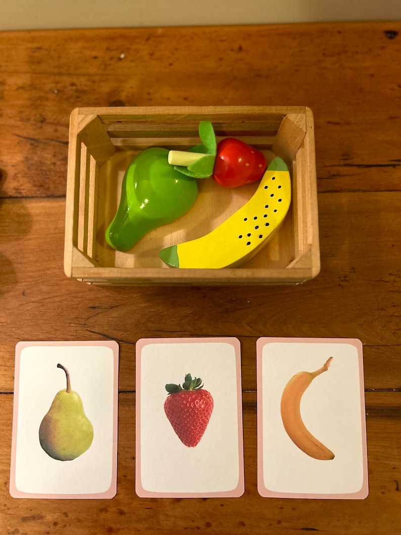Fruit Flashcards Printable Montessori Flash Cards Fruit - Etsy Australia