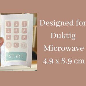 Microwave Decal for Play Kitchen Microwave Sticker Play - Etsy Australia