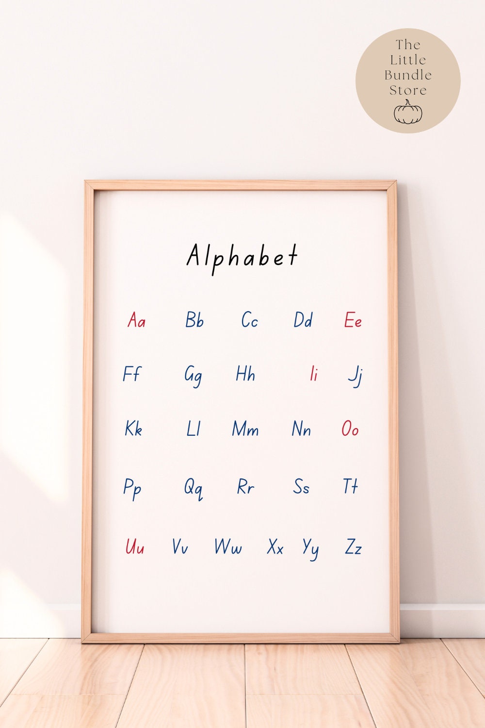 Printable Montessori Alphabet Poster Montessori Letters - Etsy Australia