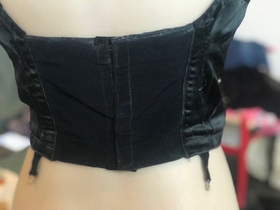 1950's original satin bustier - Gem
