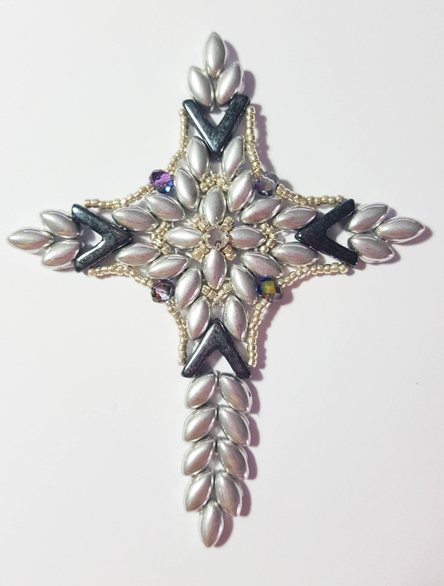 ENG/ ITA Pdf Iris Cross PATTERN Instructions - Etsy