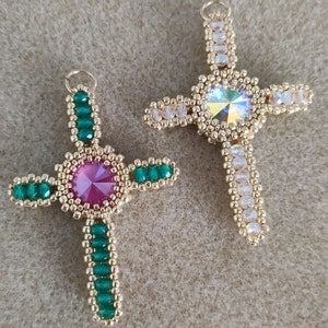 Spring Cross Pattern, Cross Pendant PDF Photo Tutorial, Easter Tutorial ...