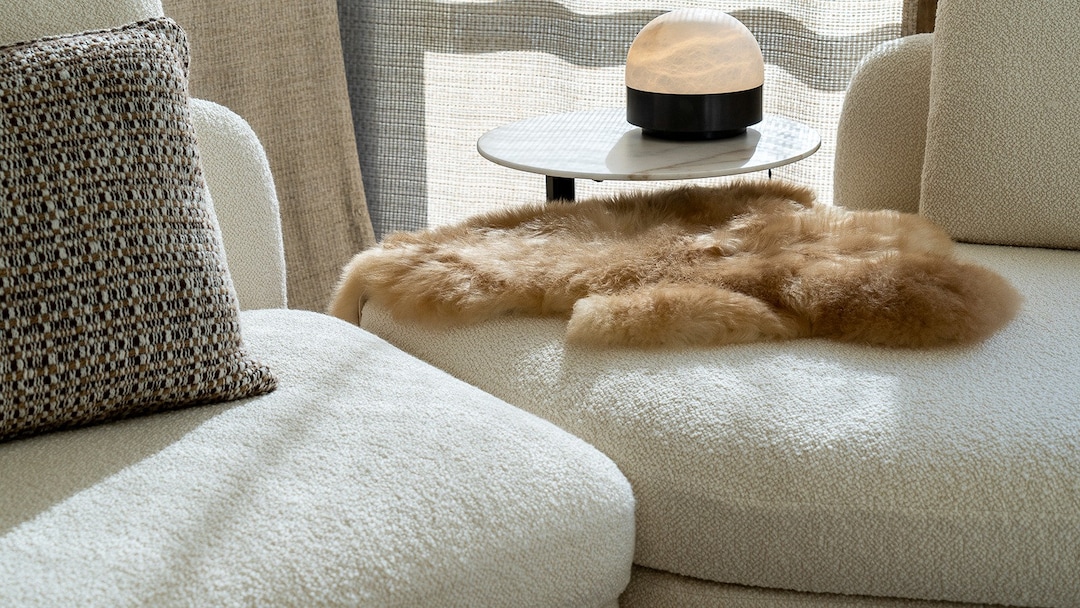 6 or 12 Yards - Poliform Siro Wool Boucle Fabric - Italian Designer ...