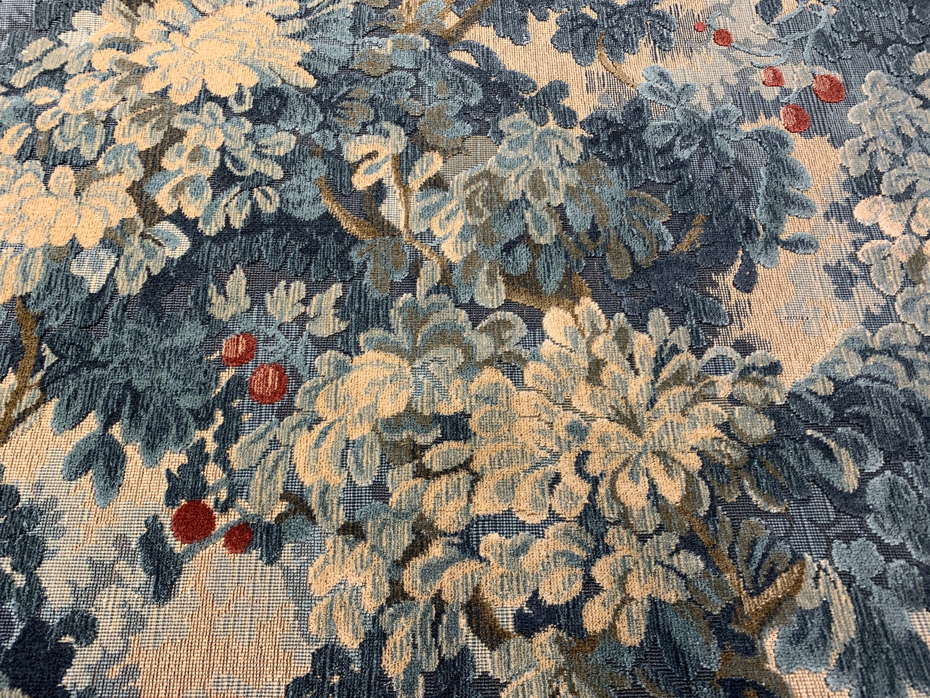 5 or 10 Yards Scalamandre Marly Blues Cut Velvet Fabric - Etsy UK