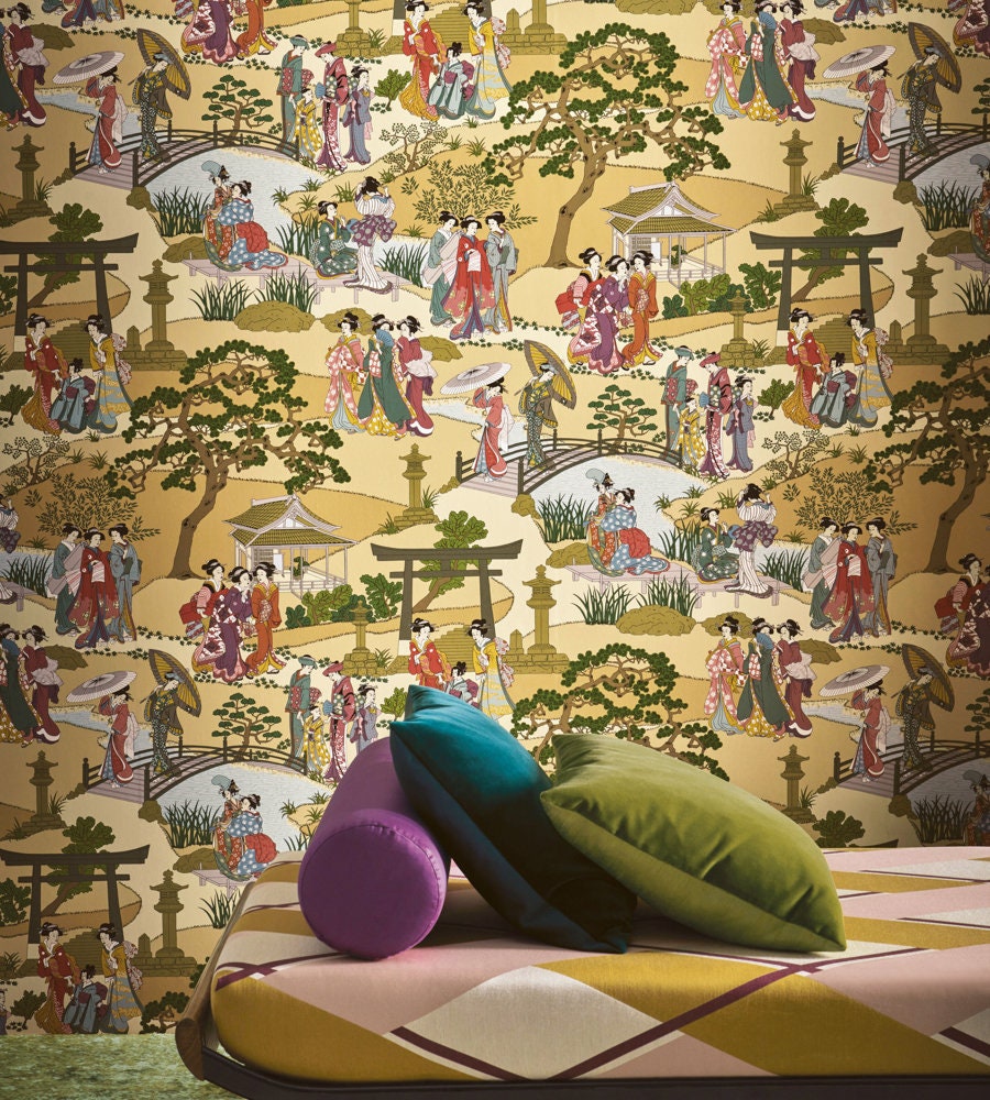 Oriental Design Wallpaper