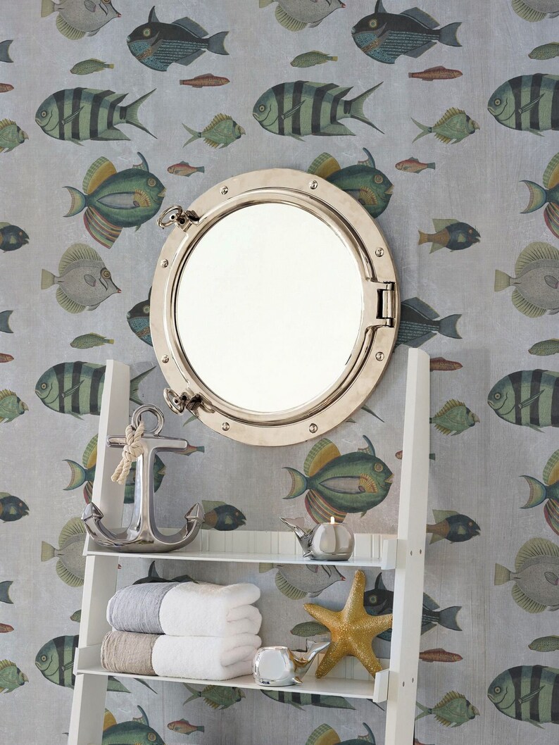 Exotic Tropical Fish Wallpaper Designer Wallpaper Feature - Etsy