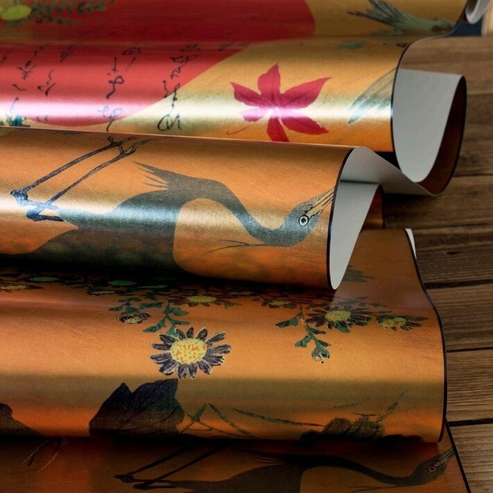 Traditional Japanese Wallpaper - Designer Wallpaper / Panel - Feature ...