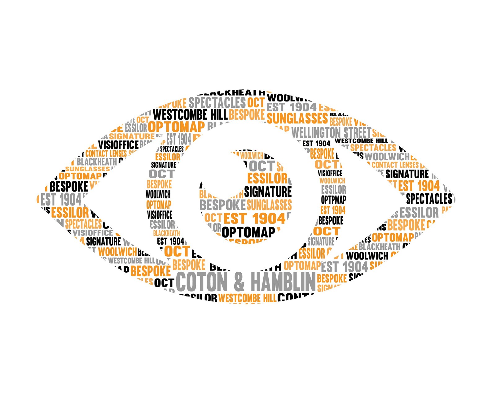 Personalised Eye Shaped Word Art Gift - Etsy UK