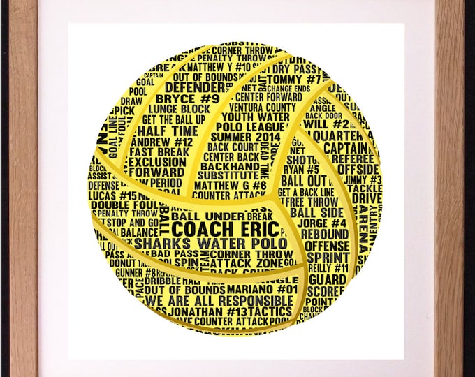 18 Water Polo Cookies - Etsy