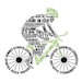 Personalised Bike / Cycling Word Art Gift - Etsy UK