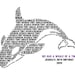 Personalised Orca Whale Word Art Gift - Etsy