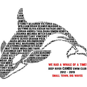 Personalised Orca Whale Word Art Gift - Etsy