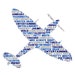 Personalised Spitfire Plane Word Art Gift - Etsy UK