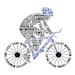 Personalised Bike / Cycling Word Art Gift - Etsy UK