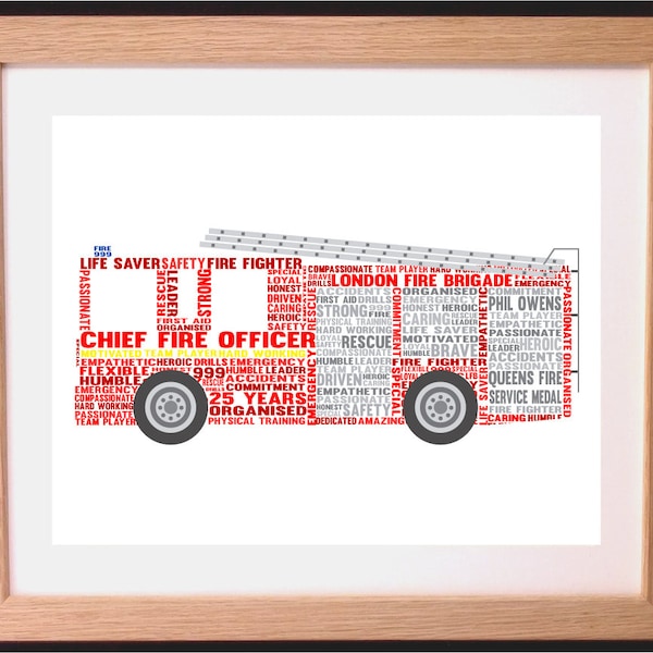 Fire Engine Art - Etsy