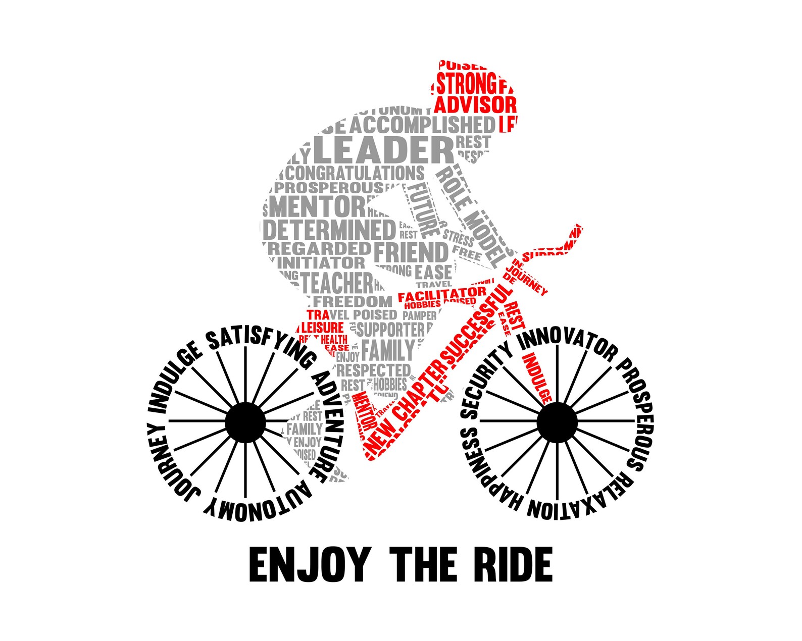 Personalised Bike / Cycling Word Art Gift - Etsy UK