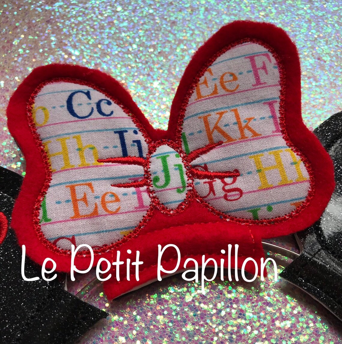 Teacher Minnie Mouse Inspired Ears Headband - Etsy