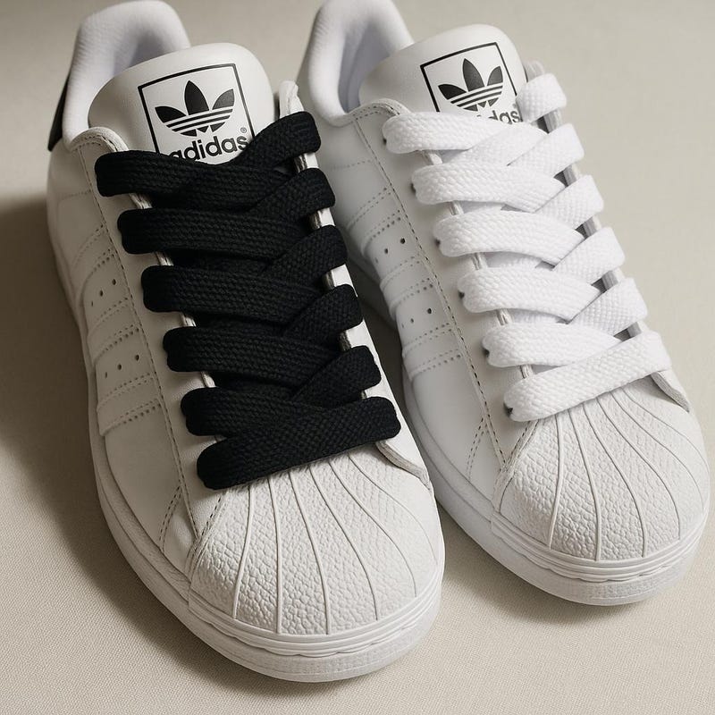 White Shoe Laces Chunky - Etsy