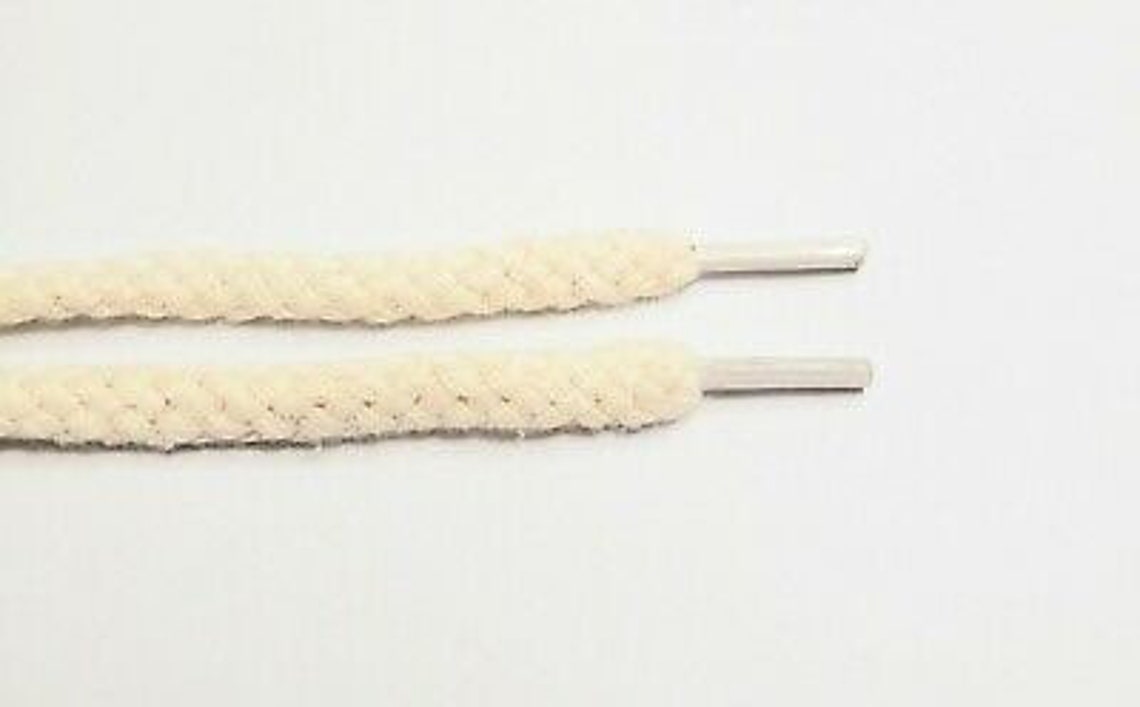 Travis Scott SB Dunk Thick Rope Shoe Laces Cream Sail Braided | Etsy