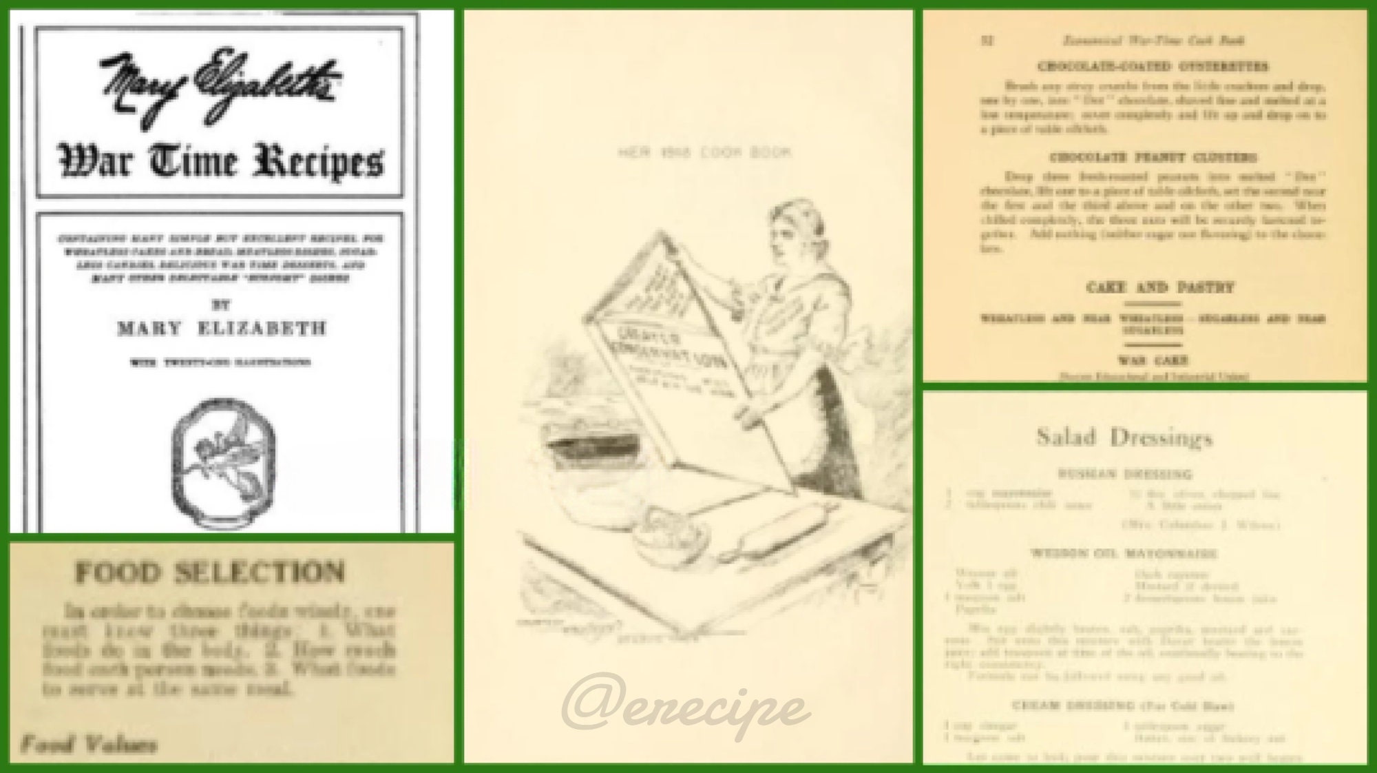 Vintage WW1 Cookbook: American Wartime Recipes (PDF Download) - Etsy