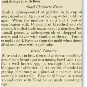 The BRIDE'S Cookbook + FREE Cookbook With a Lot of Old Recipes Desserts ...