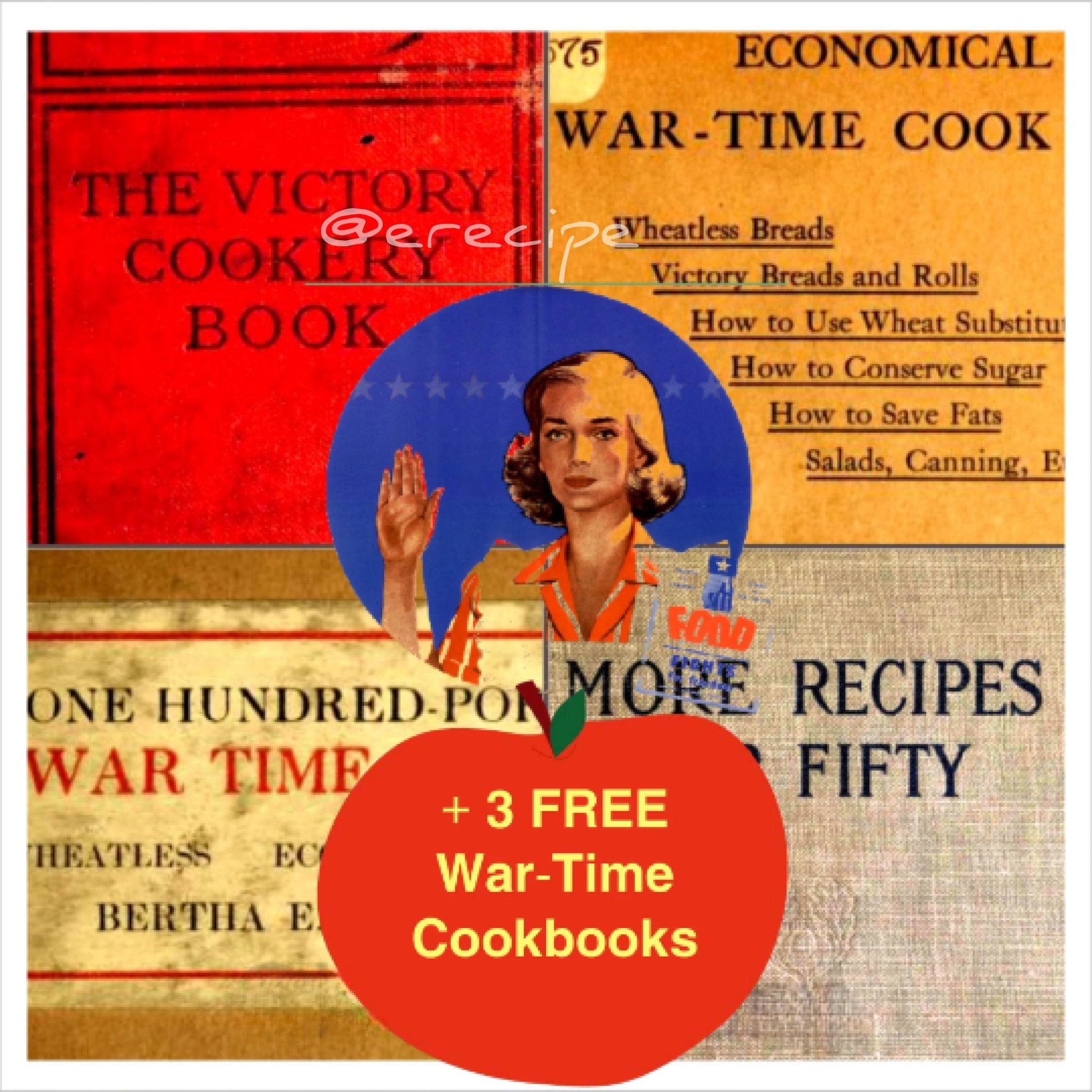 The Victory Cookbook WAR TIME Wartime Meals Old Recipes Quick ...