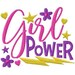 Embroidery Design Girl Power 4'x4' DIGITAL DOWNLOAD PRODUCT - Etsy