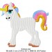 Embroidery Design Rainbow Unicorn 4x4' - DIGITAL DOWNLOAD PRODUCT - Etsy