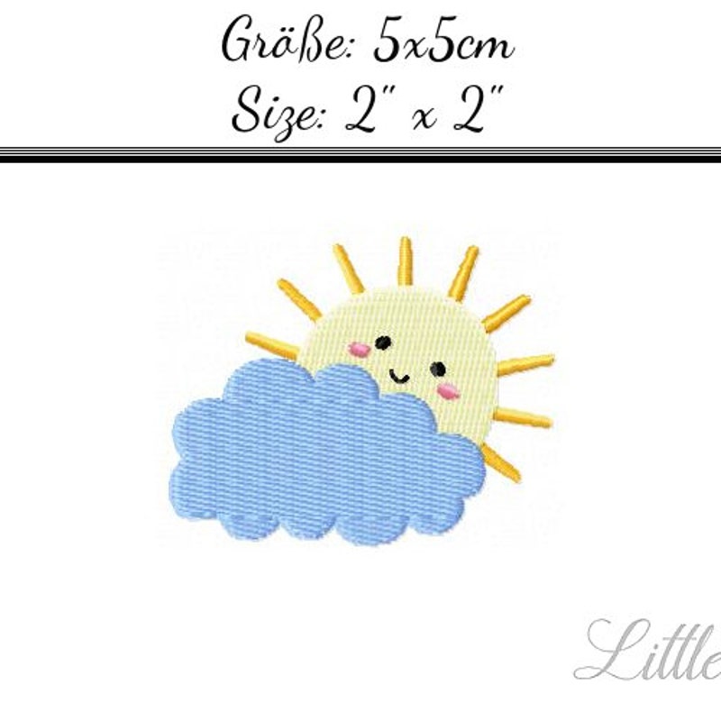 Embroidery Design Sun - Etsy