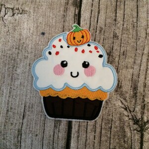 Embroidery Design Applique Muffin With Pumpkin 4'x4' DIGITAL DOWNLOAD ...