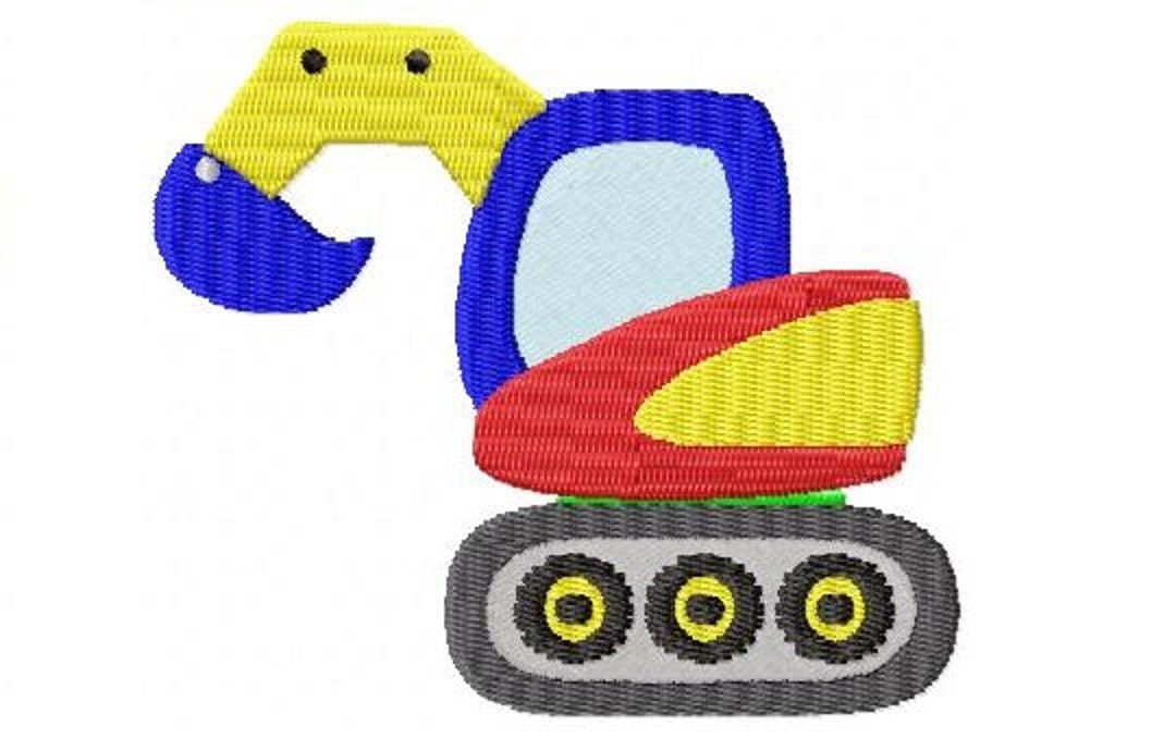 Embroidery Design Digger 4'x4' - DIGITAL DOWNLOAD PRODUCT - Etsy