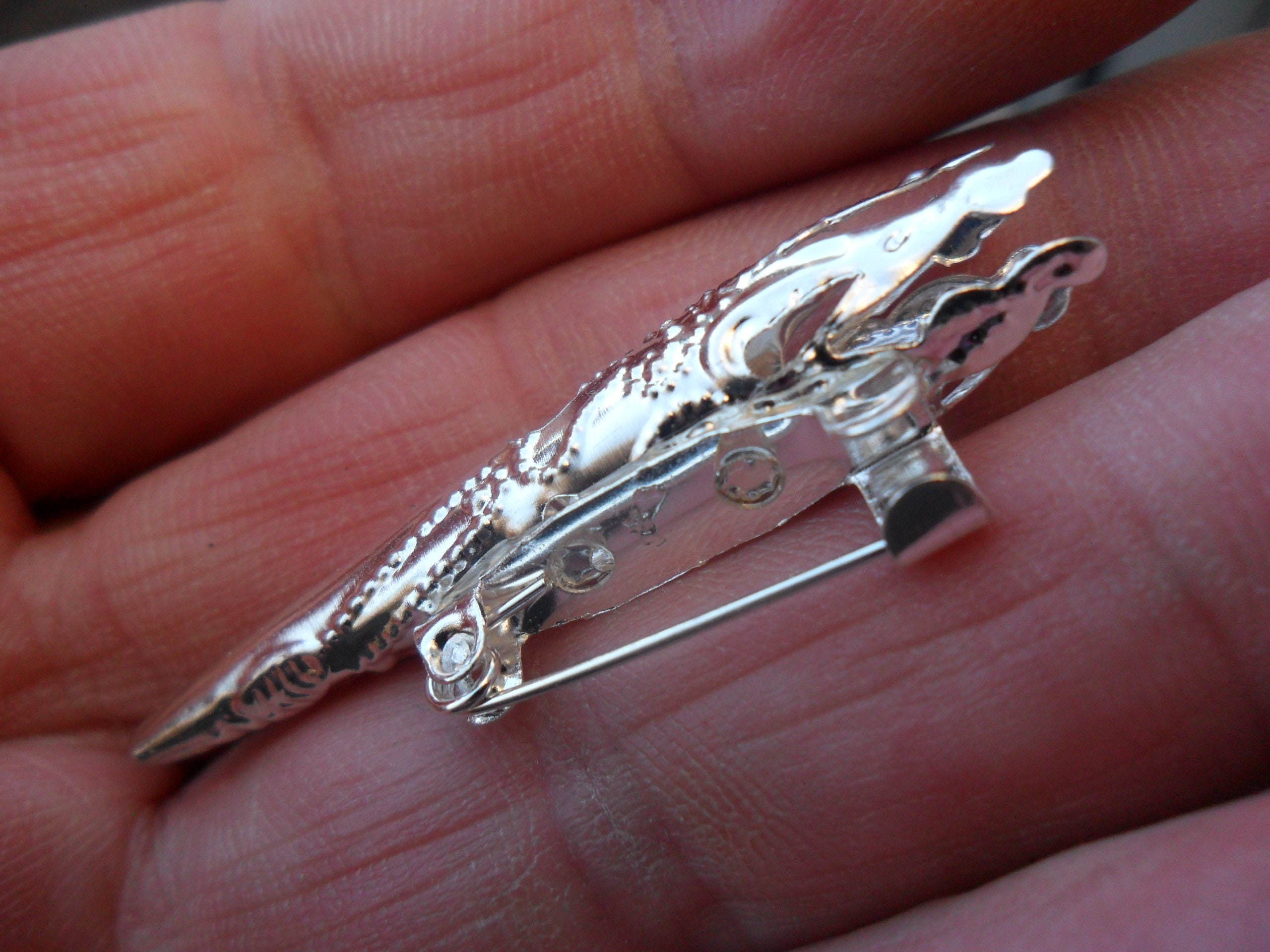 Art Deco Style Tussie Mussie Lapel Brooch Vase Brooch Tussy - Etsy UK