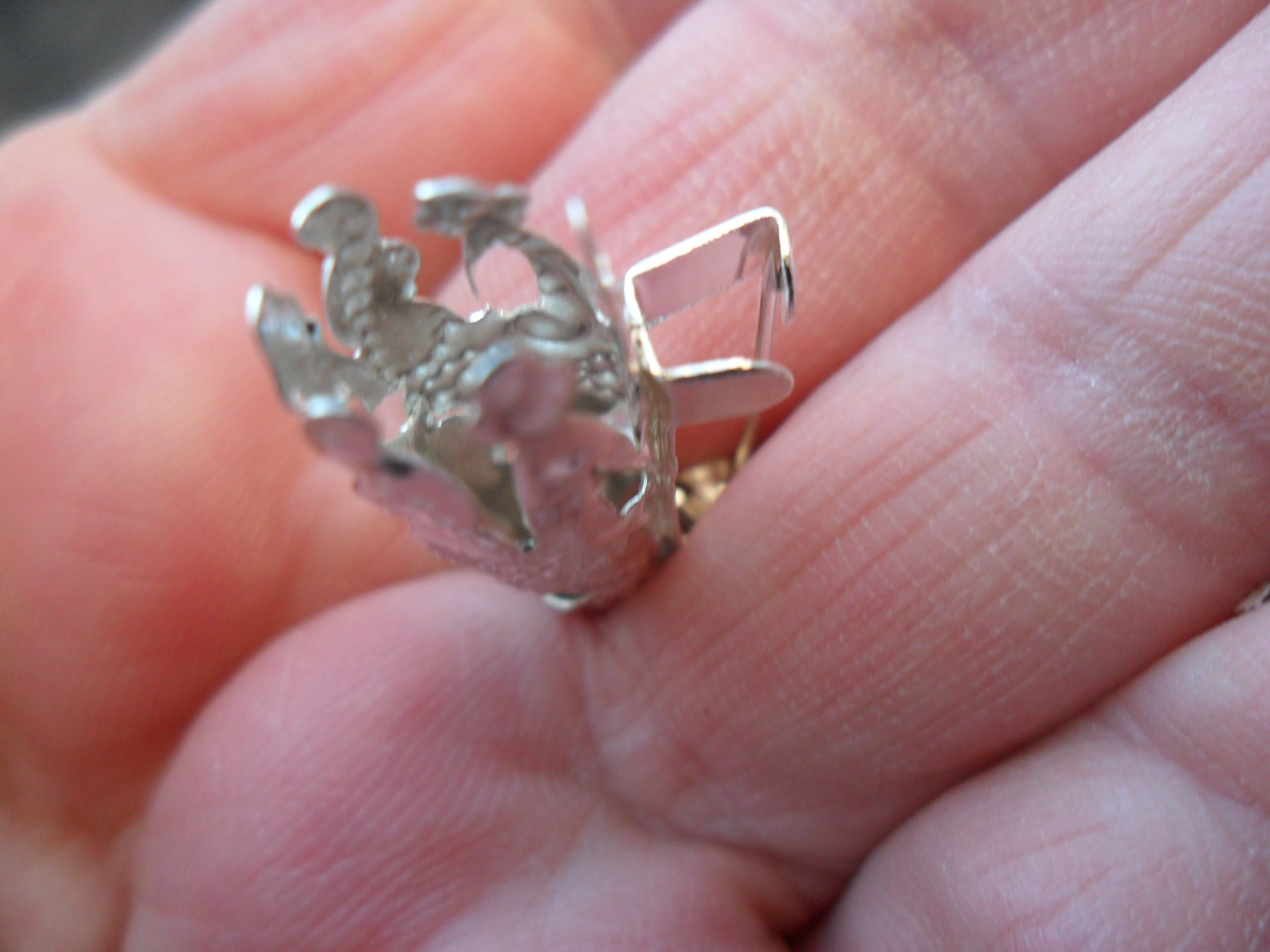 Art Deco Style Tussie Mussie Lapel Brooch Vase Brooch Tussy | Etsy UK