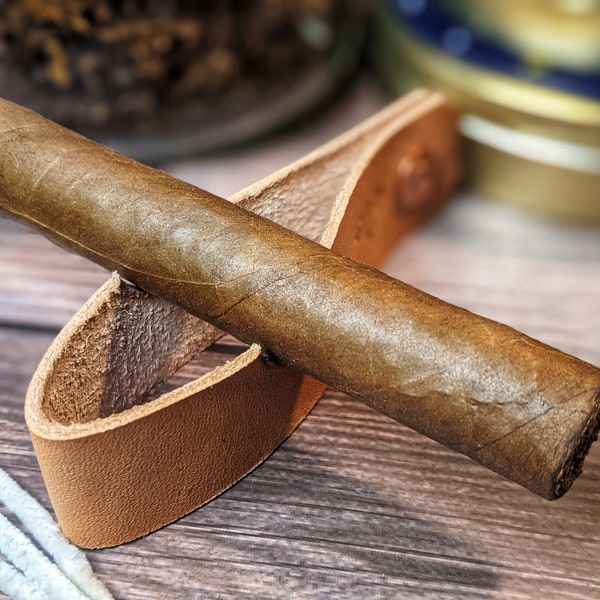 Leather Pipe Stand - Etsy