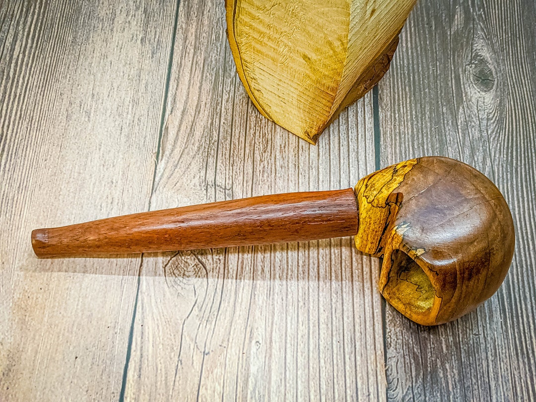 Spalted Maple and Mahogany Tobacco Pipe nautilus - Etsy