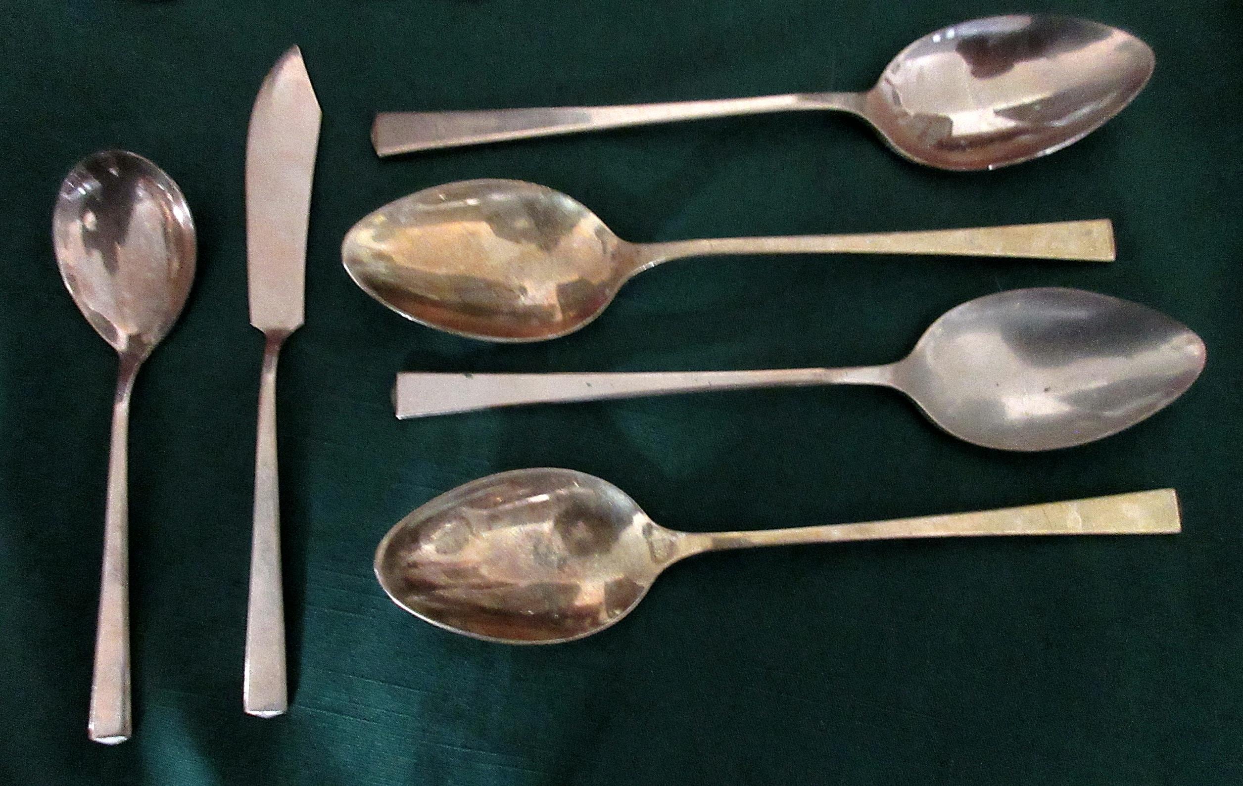 34 Pcs Ser/4+ Gold DIRILYTE Dirigold Goldware 60's in the EMPRESS ...