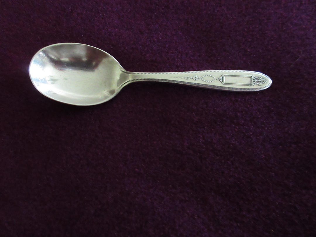 Silverplate Child/baby/toddler SPOON Flatware From ONEIDA Community ...