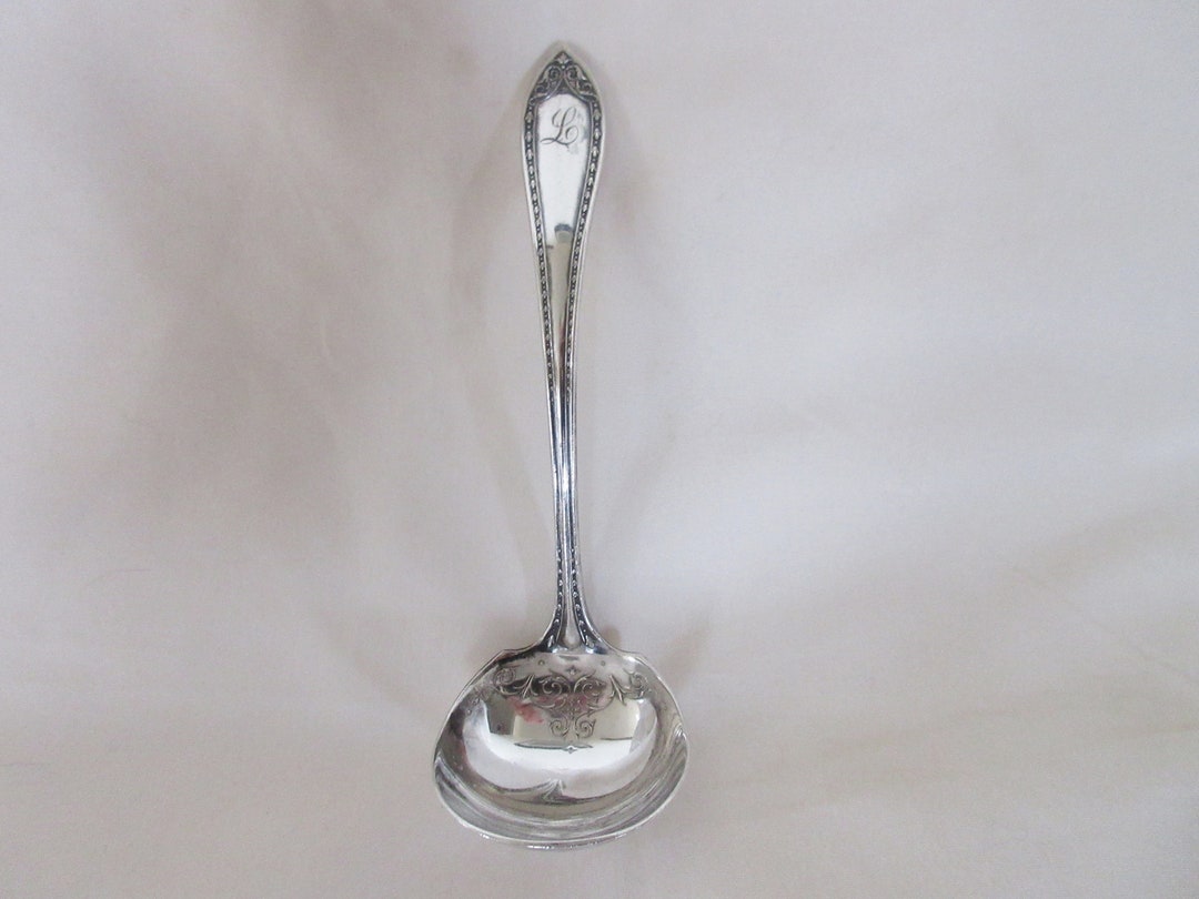 Antique Silverplate Sm Cream Serving LADLE From Oneida Community in the ...