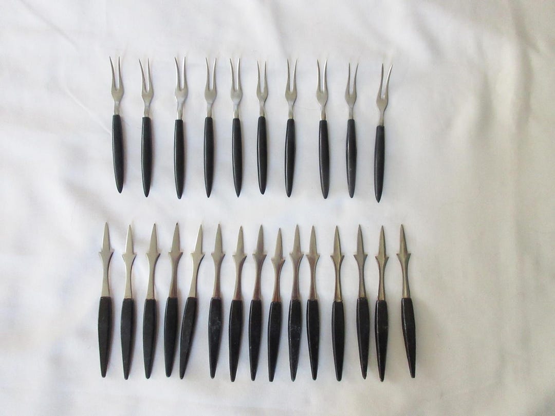 15 Small Tiny Stainless Mid-century Modern TID BIT Picks and 10 Sm ...