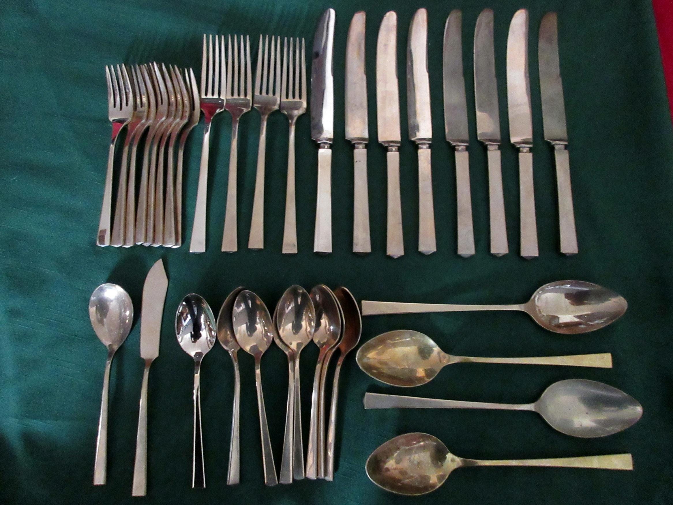 34 Pcs Ser/4+ Gold DIRILYTE Dirigold Goldware 60's in the EMPRESS ...