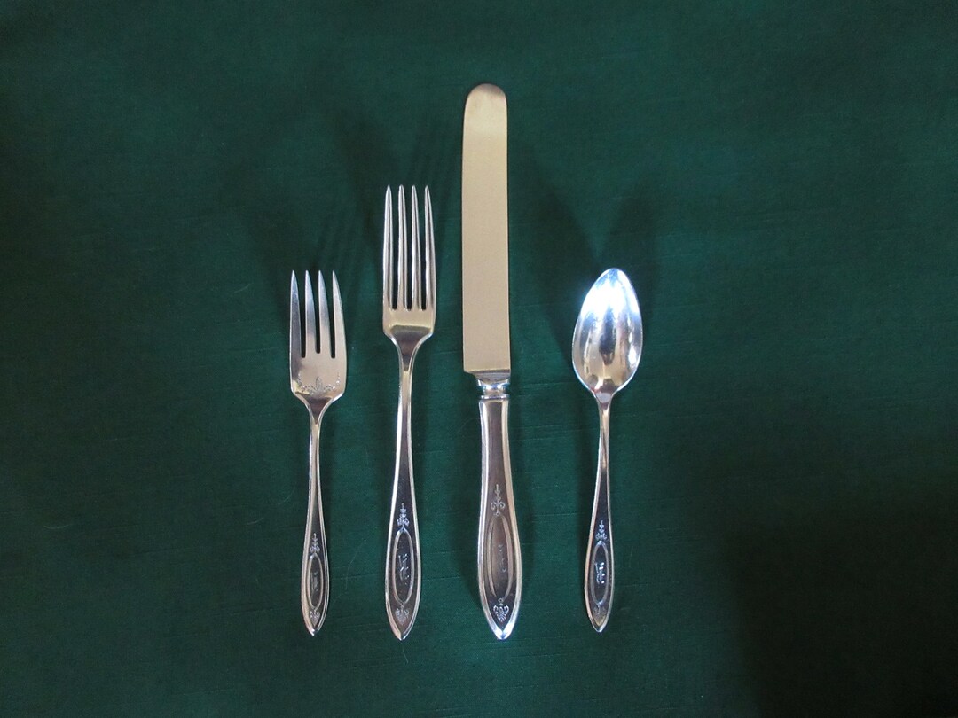 29 Pcs Service/6 ONEIDA Community Silverplate Silverware/flatware Turn ...