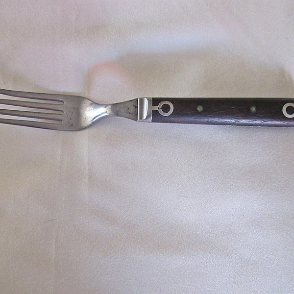 Antique Forks With Wooden Handle - Etsy