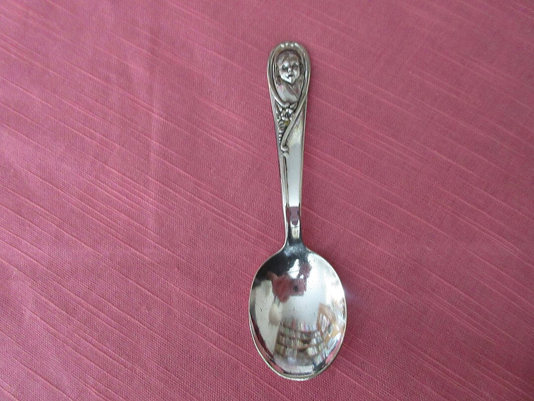 Antique Silverplate Child/baby/toddler SPOON From Winthrop Silver ...